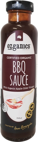 Organic Sauce - BBQ 250mL (Ozganics) - Farm Fresh Organics