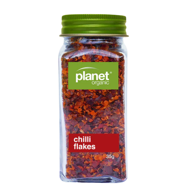 Organic Spices - Chilli Flakes 35g (Planet Organic) - Farm Fresh Organics