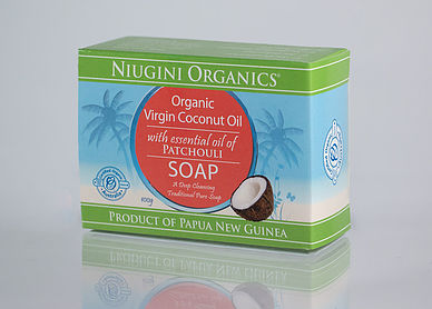 Organic Soap Bar - Patchouli Coconut Oil 100g (Niugini) - Farm Fresh ...