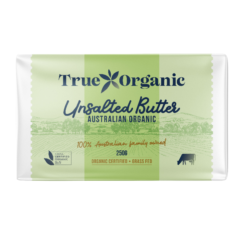 Organic Unsalted Butter | Rich & Creamy with Grass-Fed Milk