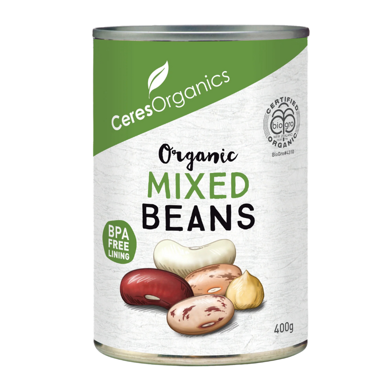 Organic Mixed Beans 400g | Ceres - Protein-Packed & Versatile