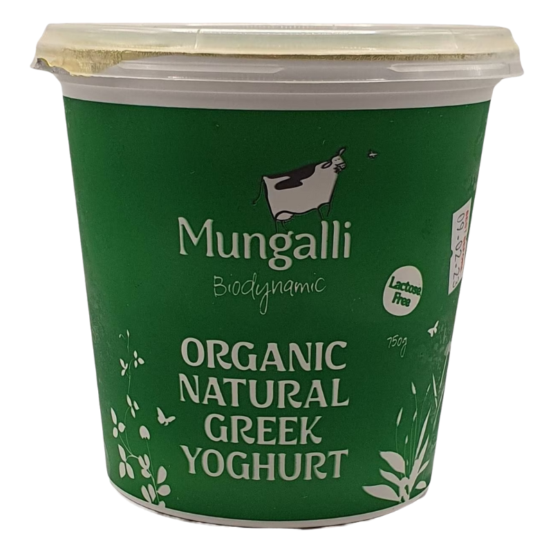 Biodynamic Greek Yoghurt – Thick, Creamy & Lactose-Free